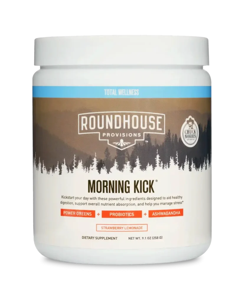 Roundhouse Provisions: Morning Kick® — Formulated with Chuck Norris