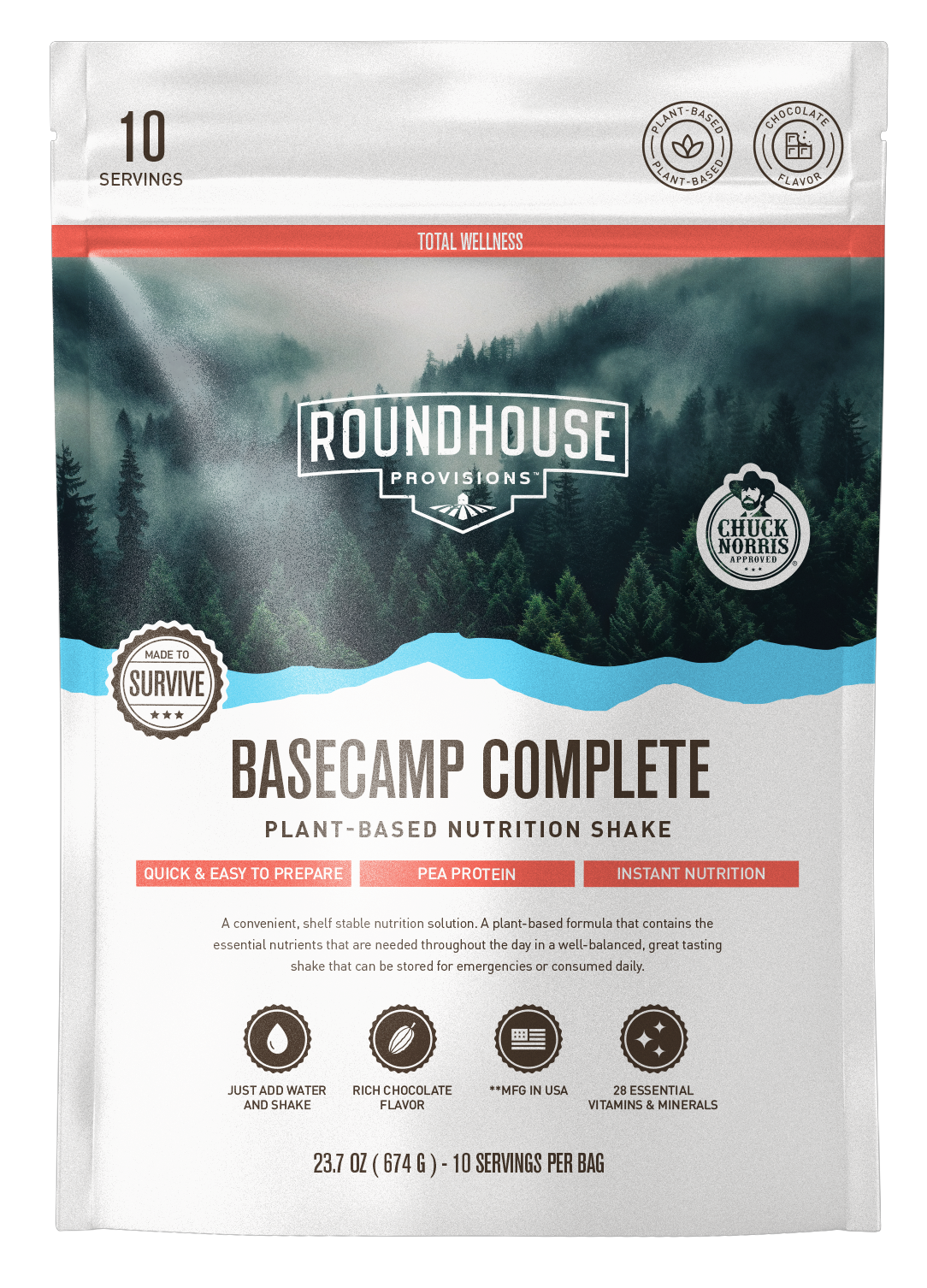 Basecamp Complete: Plant-Based Nutrition Shake
